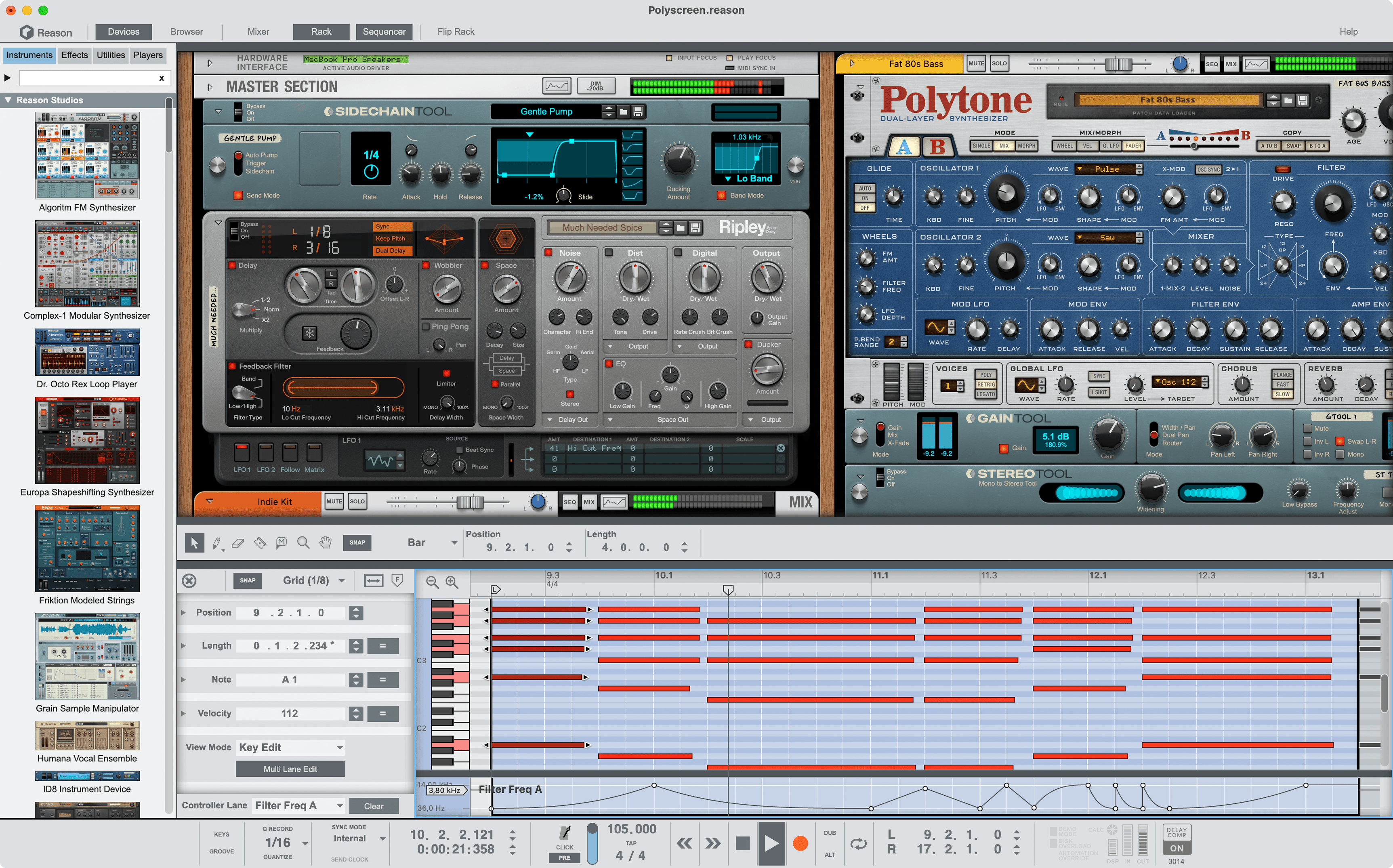 Reason 13 - Upgrade da versão anterior do Reason (1-12) — Music SA ...