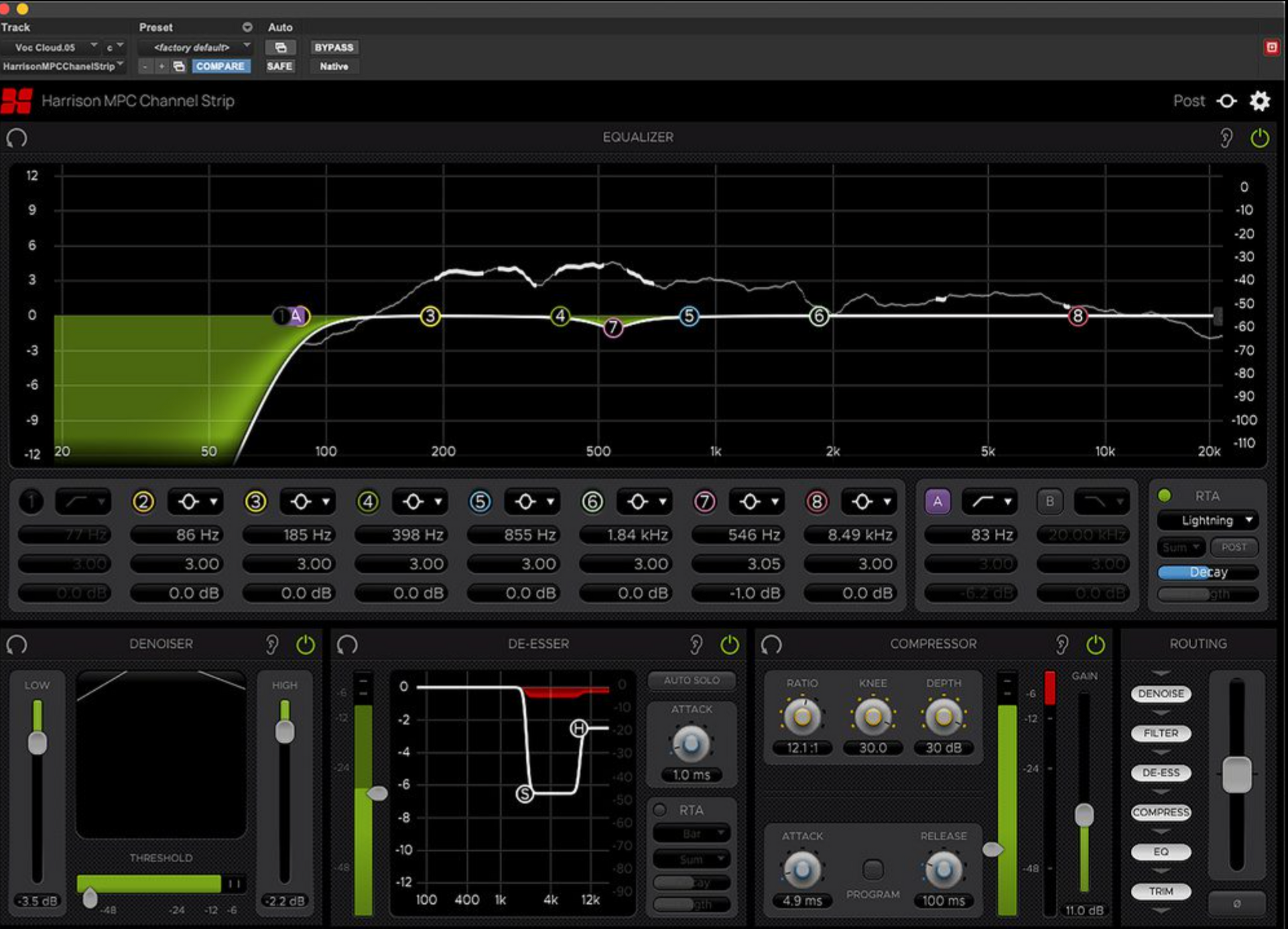 Harrison MPC Channel Strip — Music SA - Plugins de Áudio e Equipamentos ...