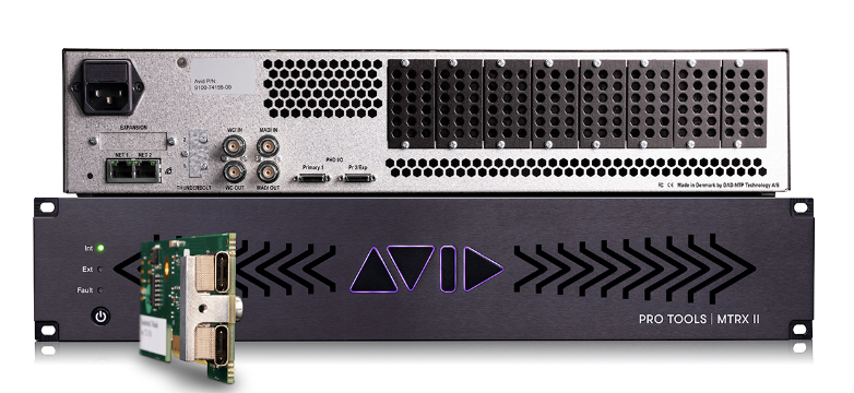 Interface de áudio Avid Pro Tools MTRX II + módulo Thunderbolt 3 ...