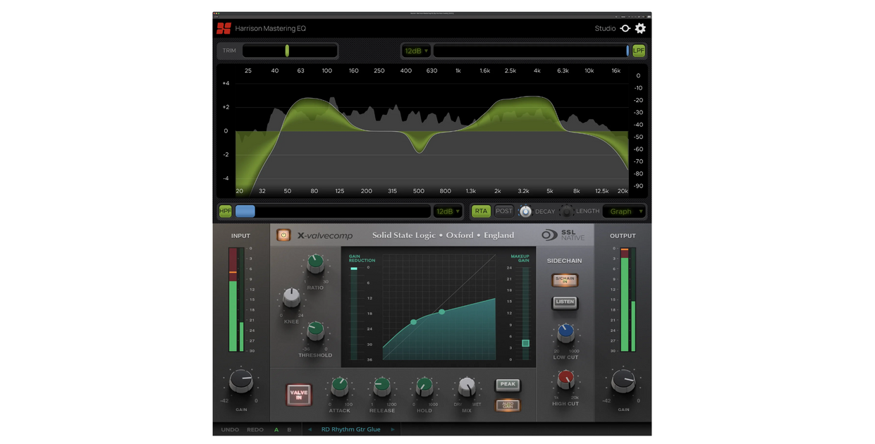 SSL X-ValveComp & Harrison Mastering EQ Plug-in Bundle — Music SA ...