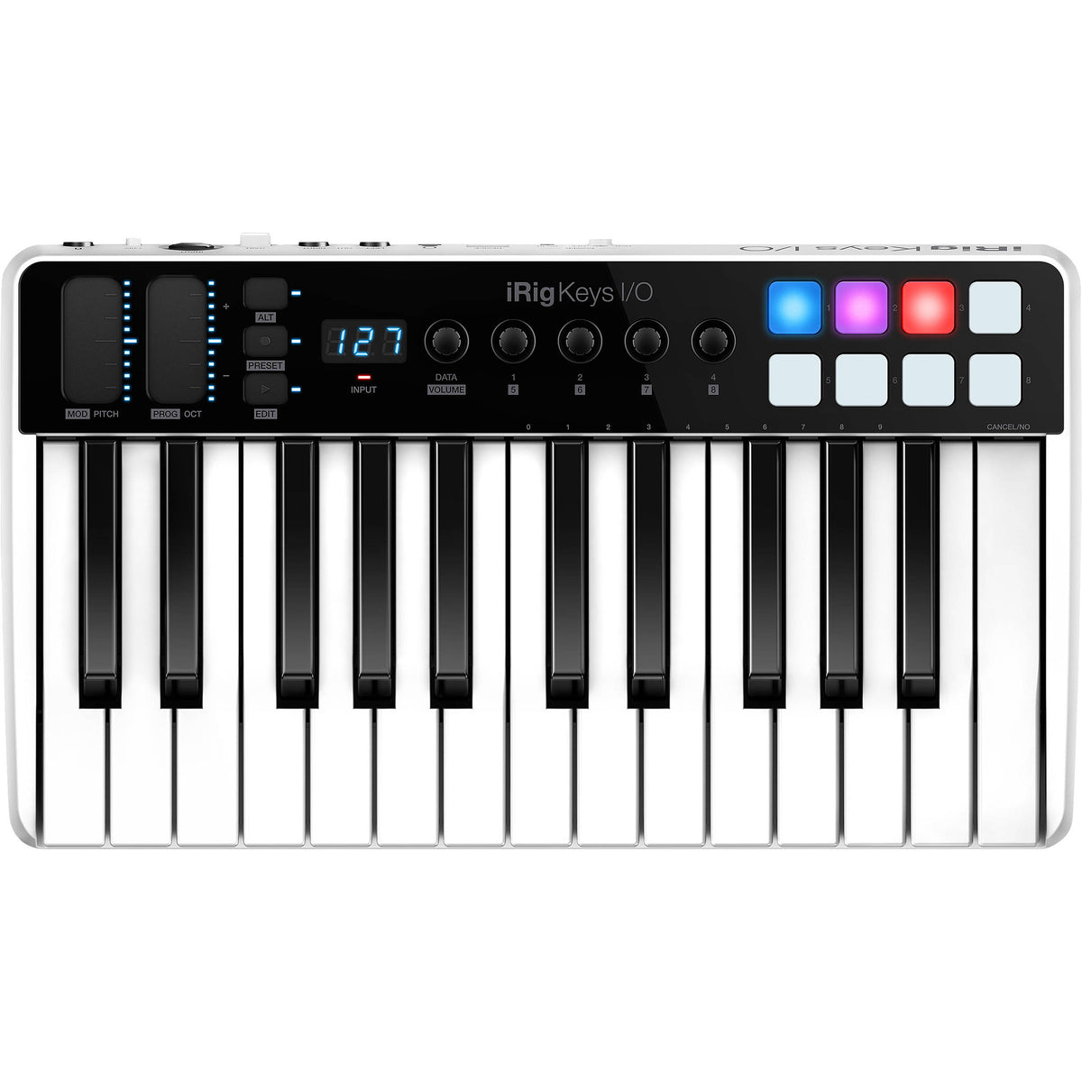 Controlador MIDI IK Multimedia iRig Keys I/O 25 teclas — Music SA ...