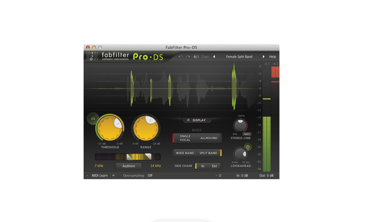 FabFilter Pro-DS — Music SA - Plugins de Áudio e Equipamentos Musicais