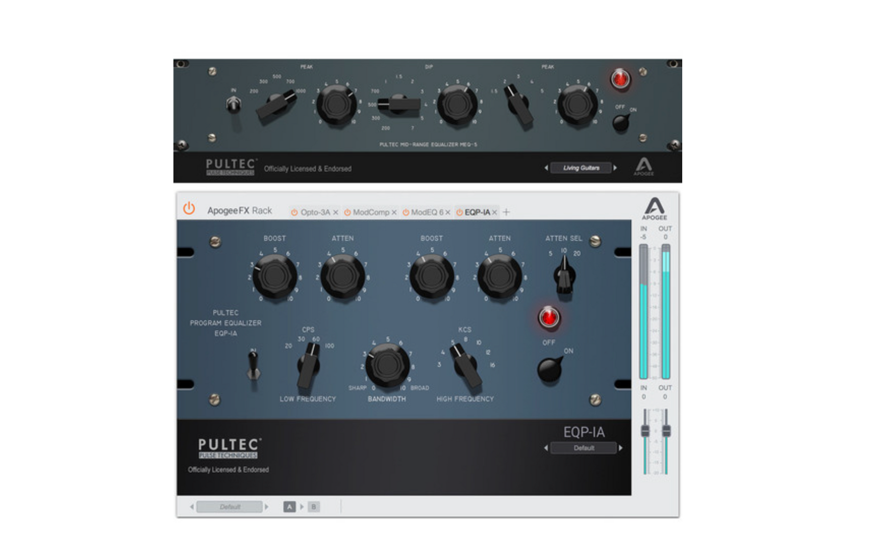 Apogee Pultec Bundle — Music SA - Plugins de Áudio e Equipamentos Musicais