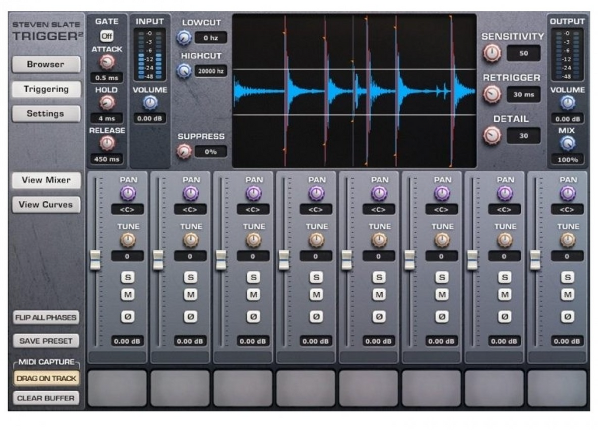 Slate TRIGGER 2 Platinum — Music SA - Plugins de Áudio e Equipamentos ...
